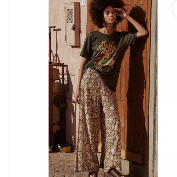 Spell | Pants & Jumpsuits | Spell 985 Wide Leg Honeycomb Pants M | Poshmark